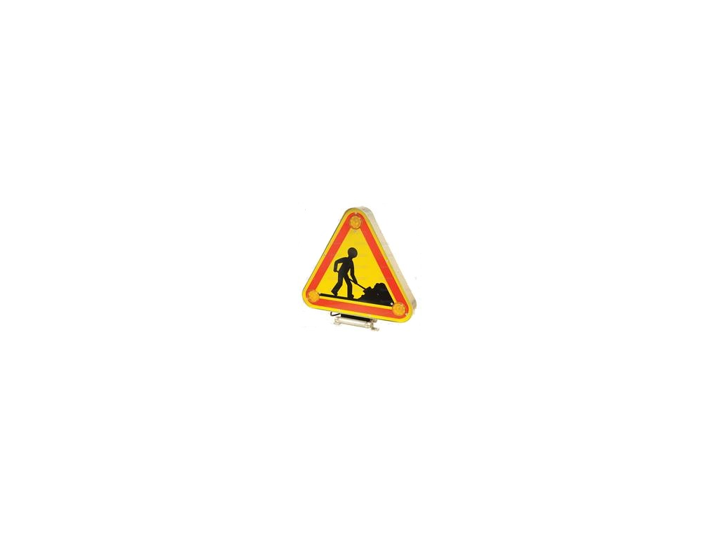 Panneau de signalisation LED travaux | Agriconomie