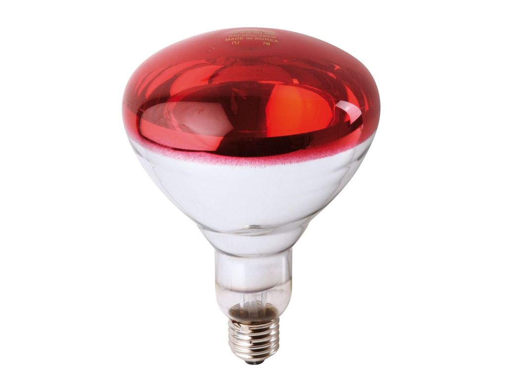 Ampoule infrarouge IR 250 W rouge HORIZONT | Agriconomie