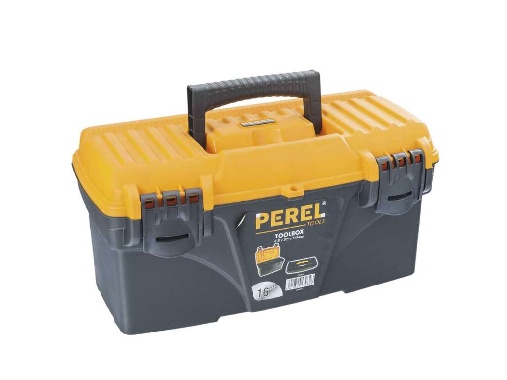boite à outils plastique Perel Tools 41 x 20,9 x 19,5 cm | Agriconomie