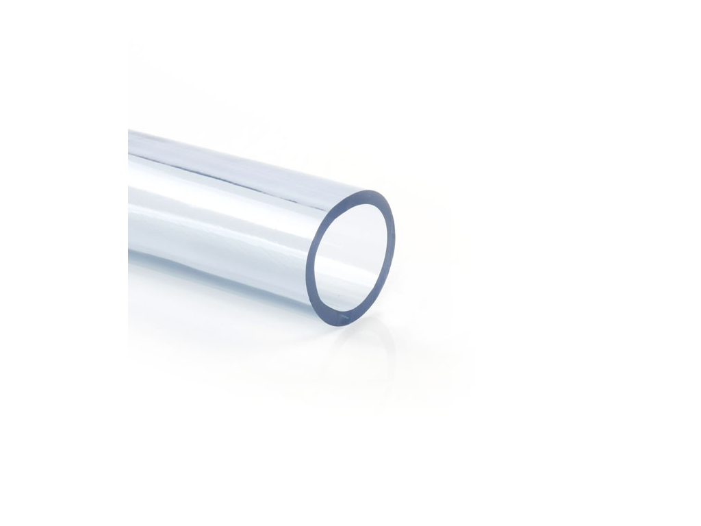 Tubo de PVC rígido transparente - 2,5 m/2 m