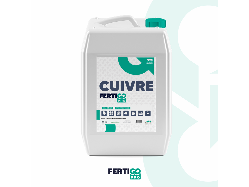 Cuivre + Soufre - 120g/L - Céréales & Maïs | Engrais Foliaire
