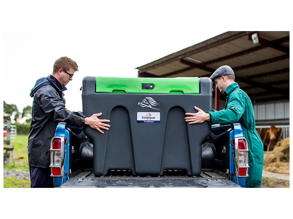 Tanque portátil KINGSPAN Truckmaster - bomba 50 l/min 12 V | Agriqo