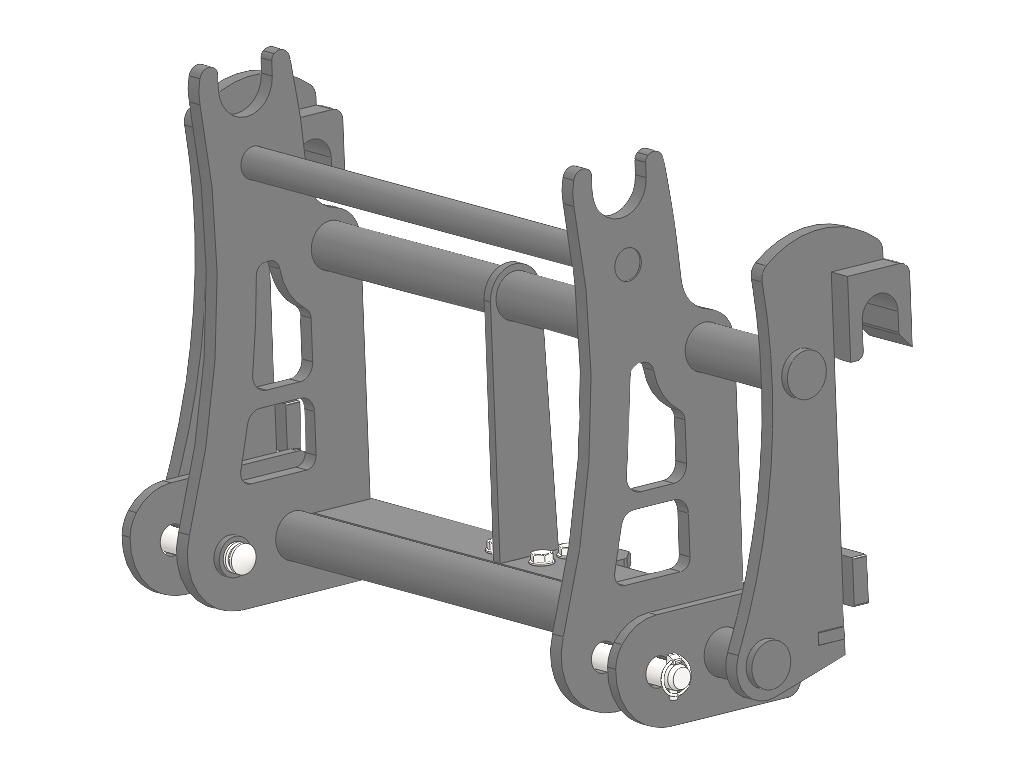 Interface pour télescopique MERLO/BOBCAT|MASSEY FERGUSON adaptable