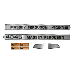 Kit d'autocollant pour tracteur MASSEY FERGUSON 3823981M1 adaptable | Agriconomie