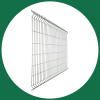 Panneau grillage rigide vert 2 m - BATI GRILLAGE