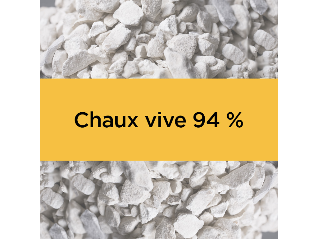 Chaux vive (94%) au meilleur prix