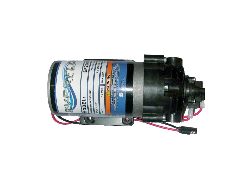 Pompe électrique ef2200 12V - 8,3 L/min | En Stock
