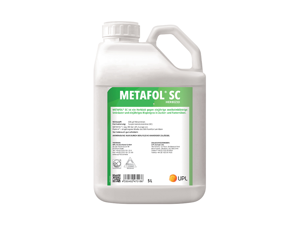 Effektives Herbizid gegen Unkräuter in Rüben - METAFOL SC