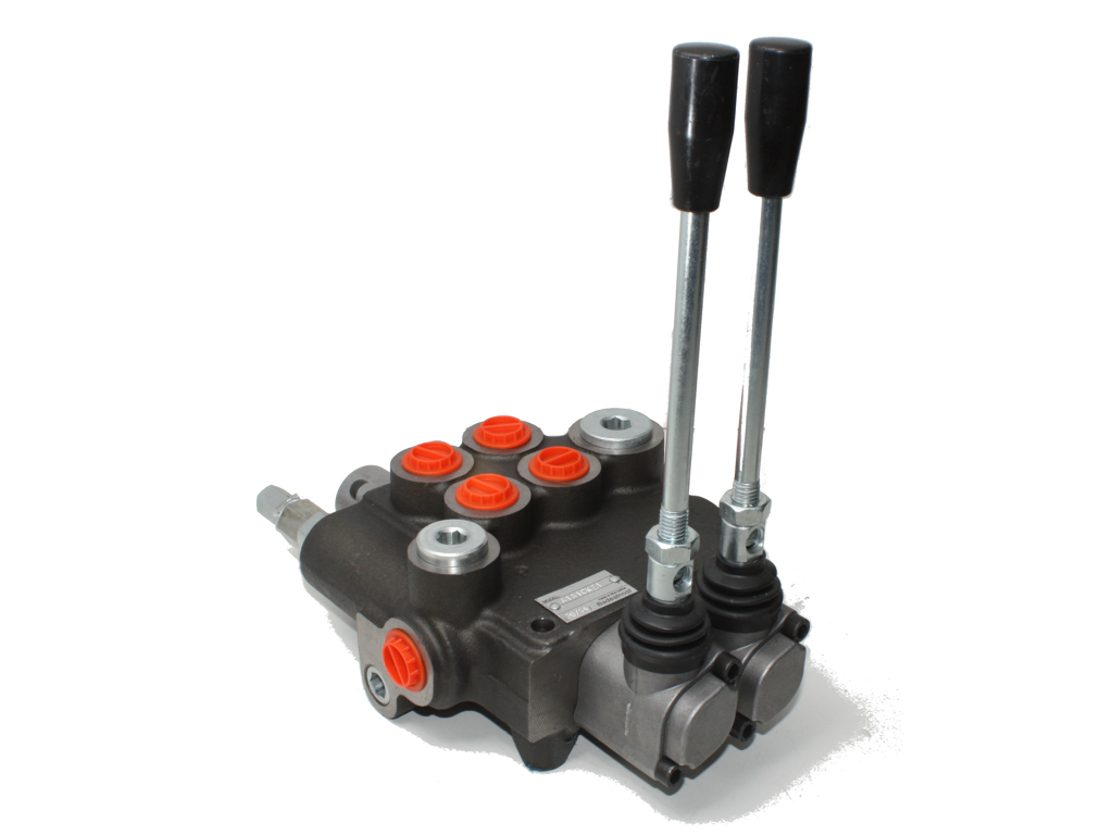 Distributeur hydraulique 80 l/min 2 double effet - HYDRODIS adaptable