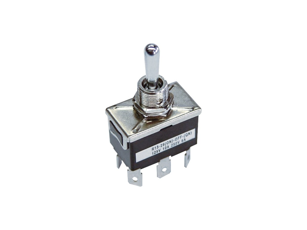 Interrupteur métal 3 positions 6 bornes | Agriconomie