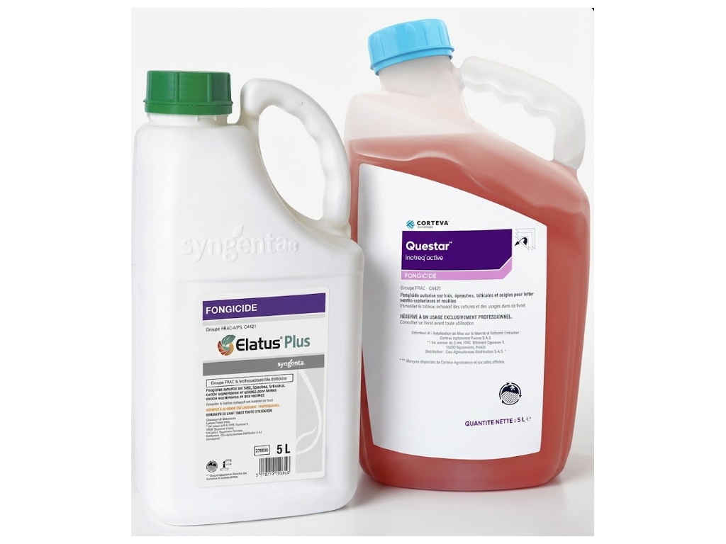 Pack ELATUS PLUS (1 x 5L) + QUESTAR / AQUINO (2 x 5L) | Fongicide