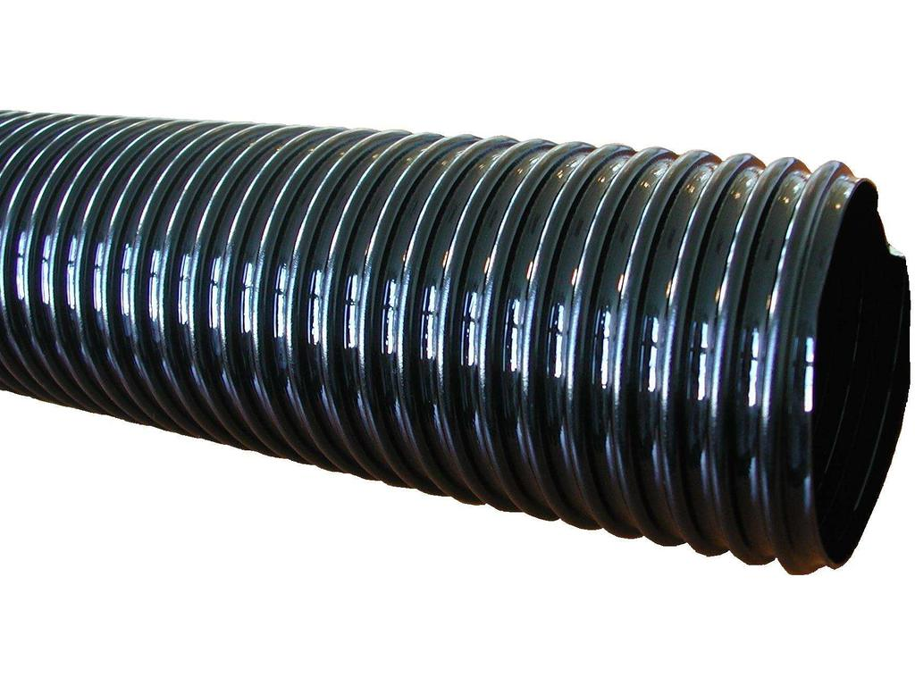 Gaine noir en PVC souple renforcé - 5 m | En stock