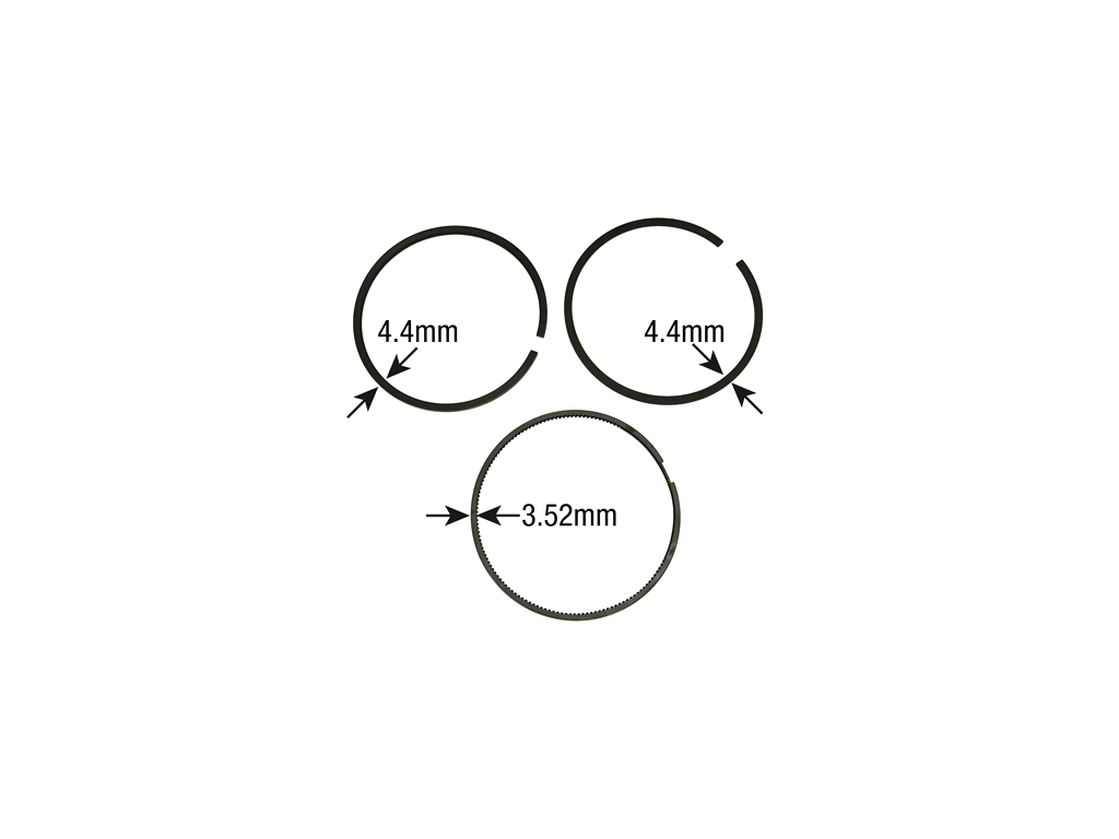 Jeu de segments pour machine agricole JOHN DEERE - CLAAS/RENAULT ...