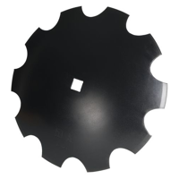 Disque crénelé ∅660x6 pour cover crop KUHN 117109 adaptable ...