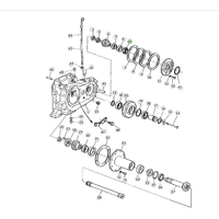 Joint à lèvre d'inverseur pour machine agricole JOHN DEERE AZ49370 ...